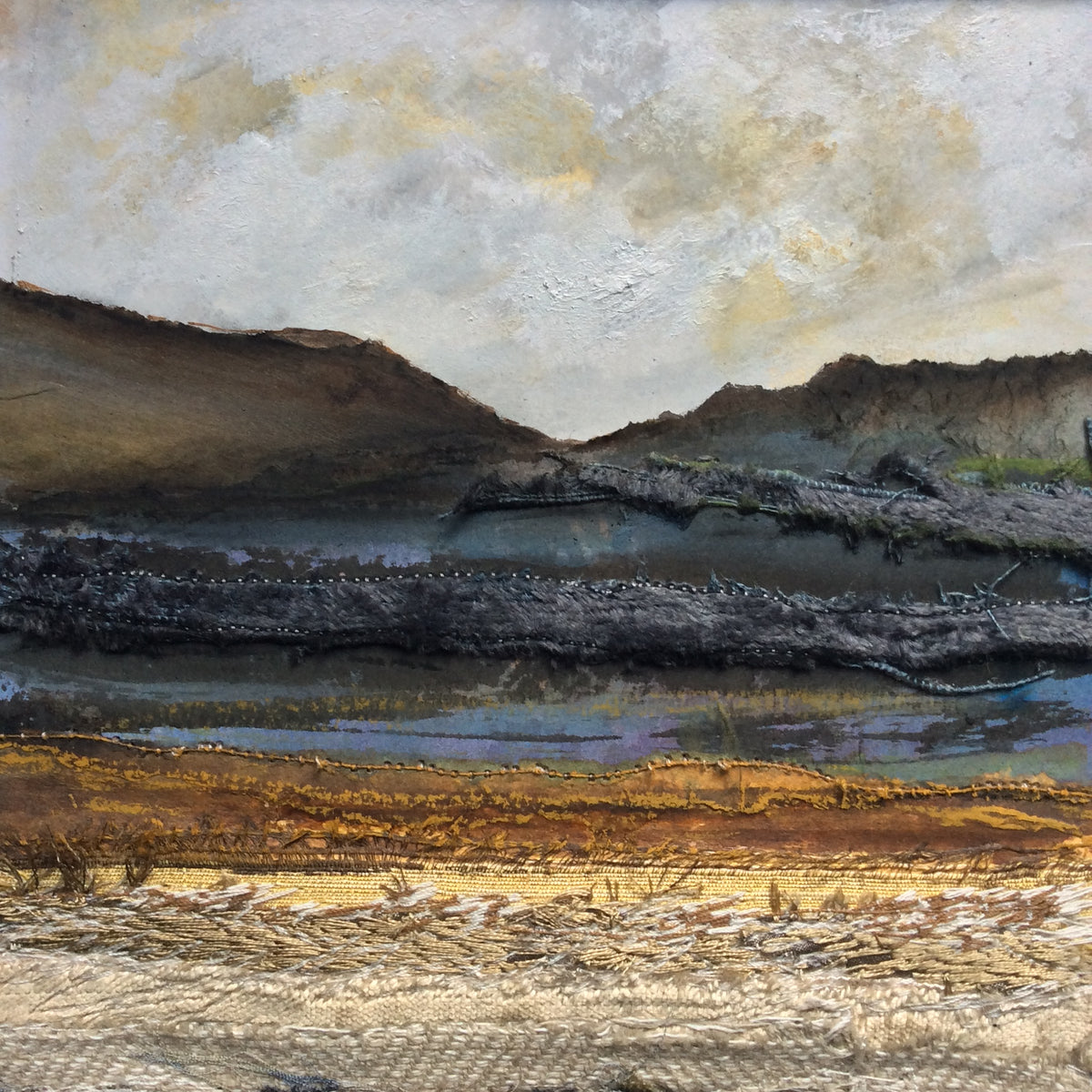 Mixed Media Art By Louise O'Hara “Autumn Breeze” – Louise O'Hara Art